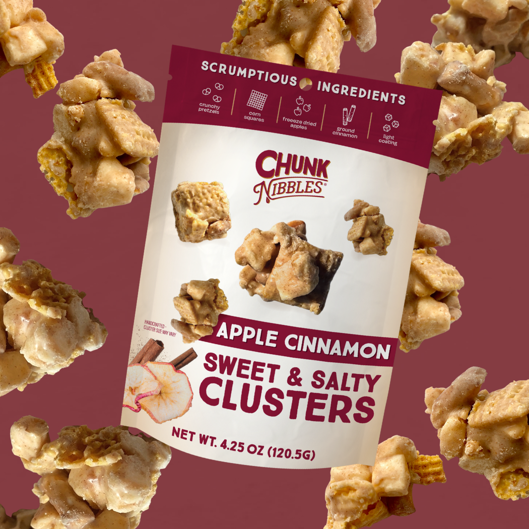 Apple Cinnamon Pouch Three Pack – Chunk Nibbles