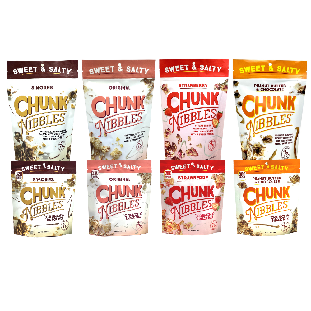 Big & Little FOUR Flavor Variety Pack! – Chunk Nibbles