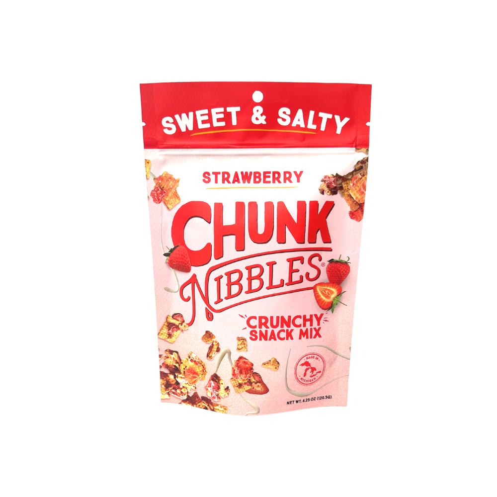 Strawberry Personal Pouch – Chunk Nibbles